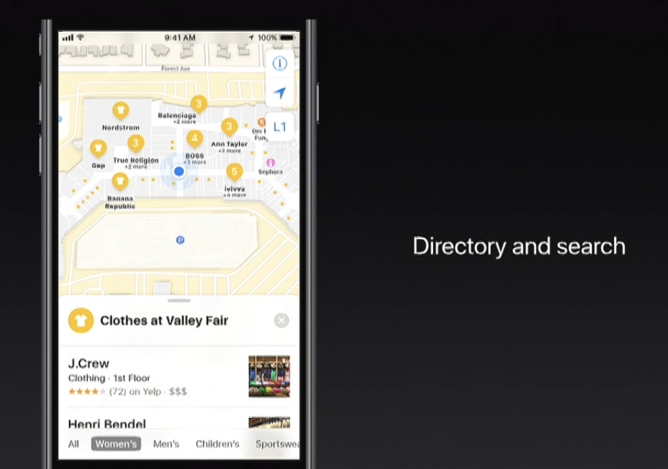 Real Indoor Apple Maps – AtaDistance