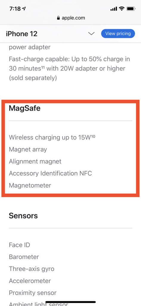 2 NFC Antennas for iPhone 12 – AtaDistance